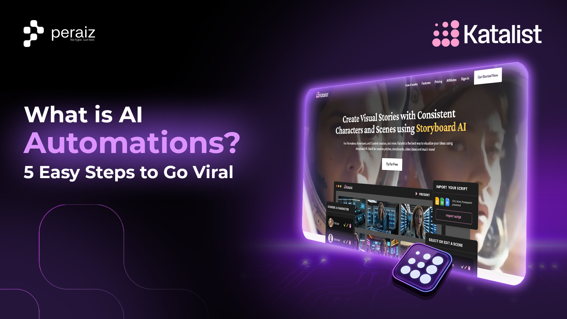 What is AI Automations? 5 Easy Steps to Go Viral | Peraiz